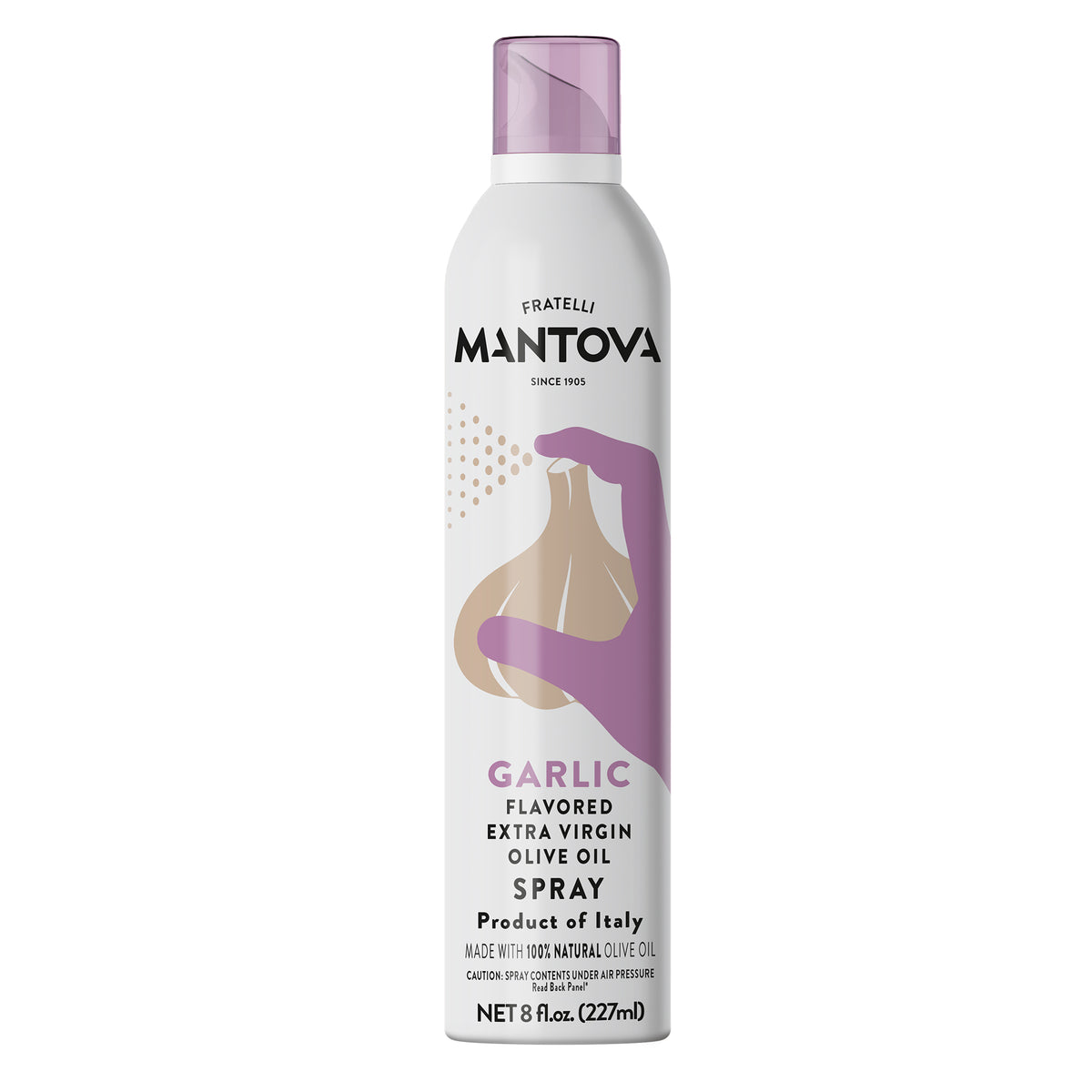 Mantova Garlic Extra Virgin Olive Oil Spray, 8 oz. – Mantova Fine ...
