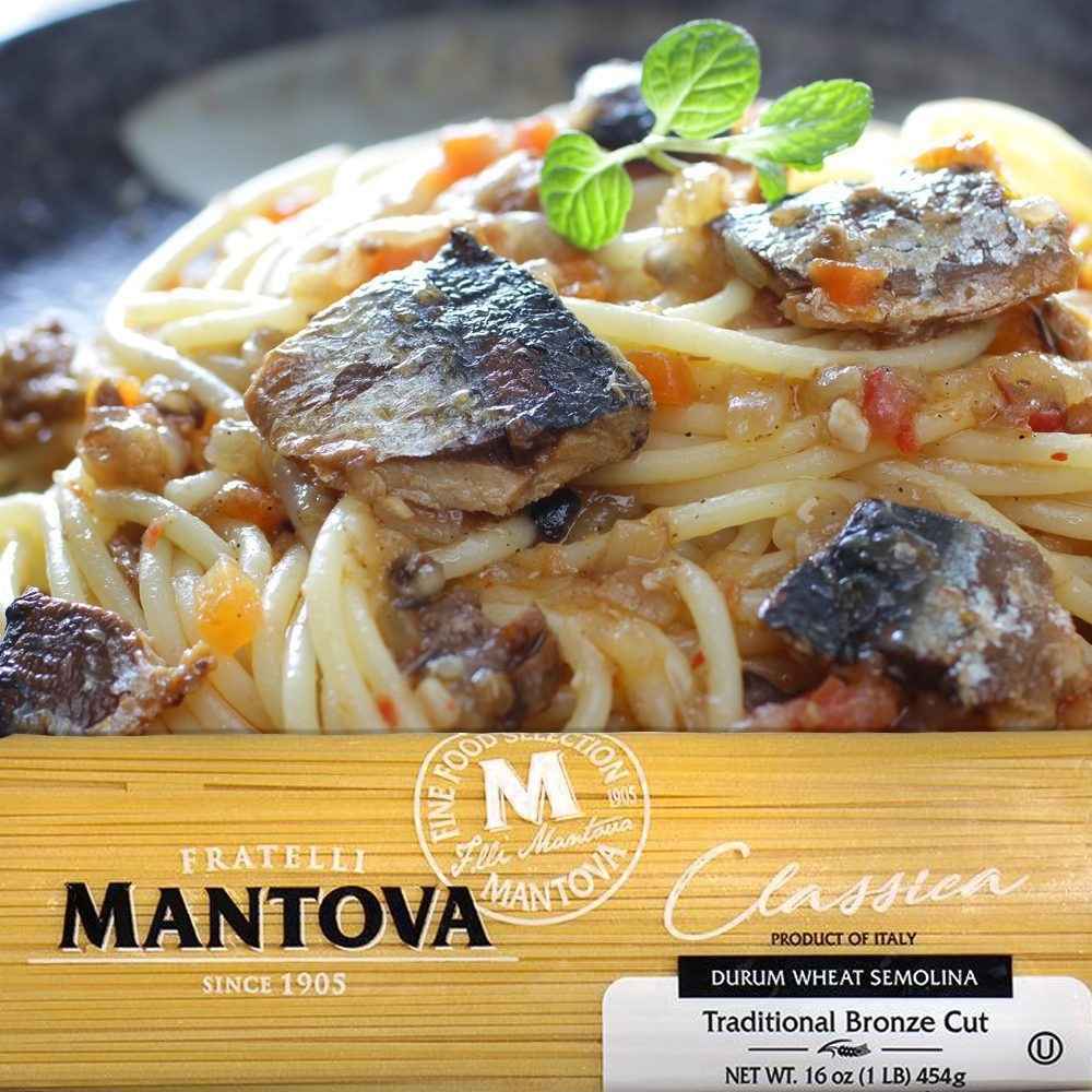 Mantova Bronze Cut Spaghetti Pasta, 1 lb. – Mantova Fine Italian Food