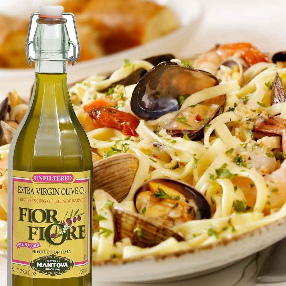 Mantova Fior Fiore Unfiltered Extra Virgin Olive Oil, 25.5 fl. oz ...