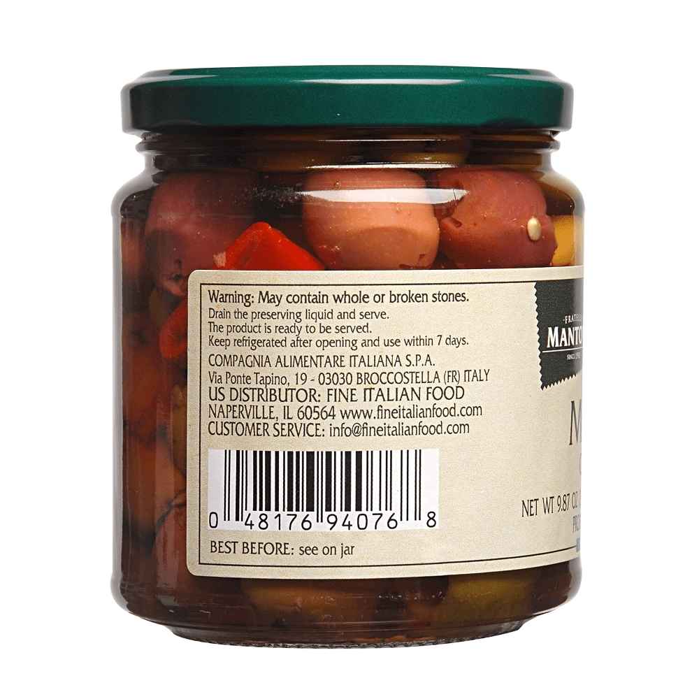 Mantova Mixed Olives, 9.87 oz. – Mantova Fine Italian Food