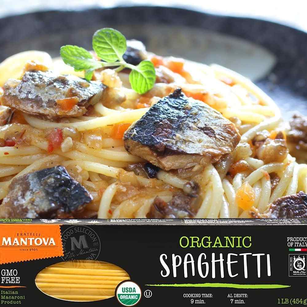 Mantova Organic Spaghetti Pasta, 1 lb. – Mantova Fine Italian Food