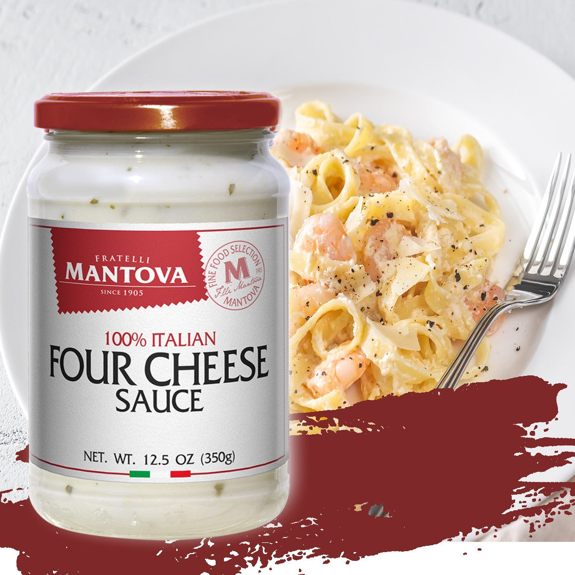 Mantova Italian Four Cheese Sauce, 12.5 oz – Mantova Fine Italian Food